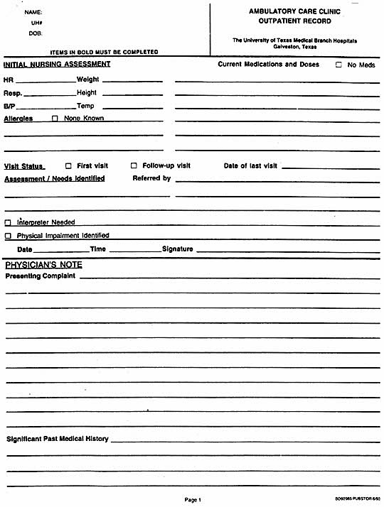 2OutpatientRecordPage1 – Blue Marble University Medical School